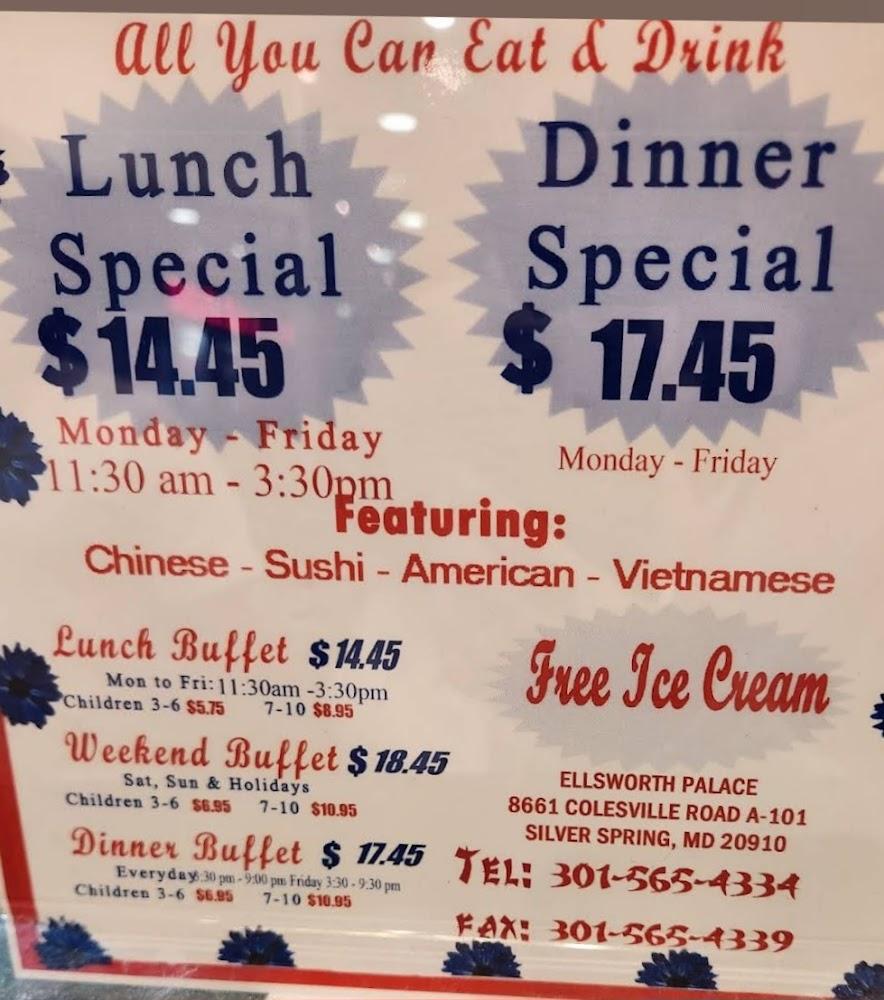 Blue Pearl Buffet & Grill - Chinese restaurant in Silver Spring, MD